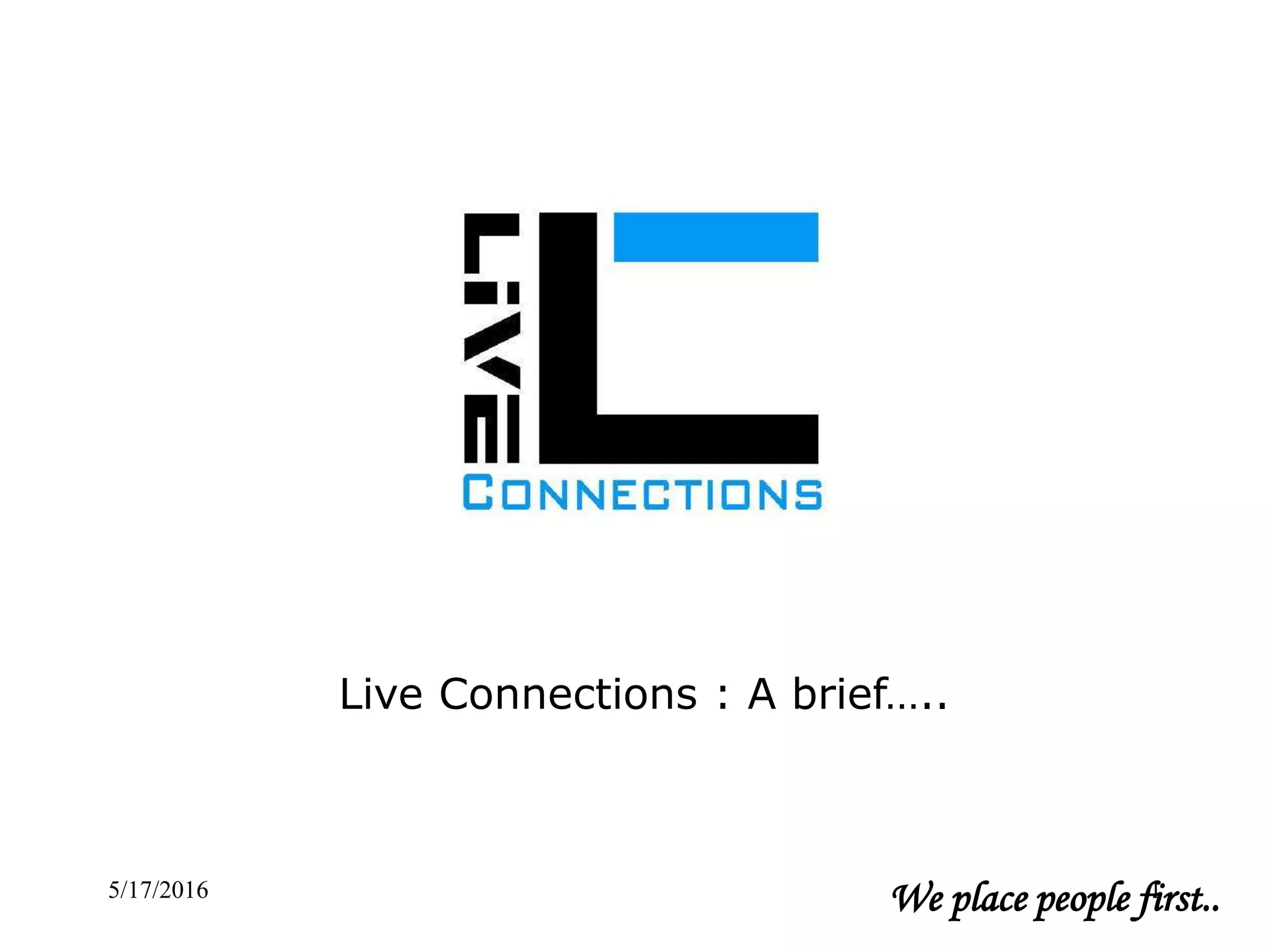 Live Connections - Hiring Capability_ | PPT