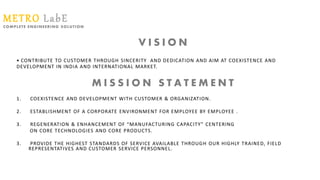 METROLAB ENGINEERING PVT. LTD. | PPTX