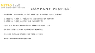 METROLAB ENGINEERING PVT. LTD. | PPTX