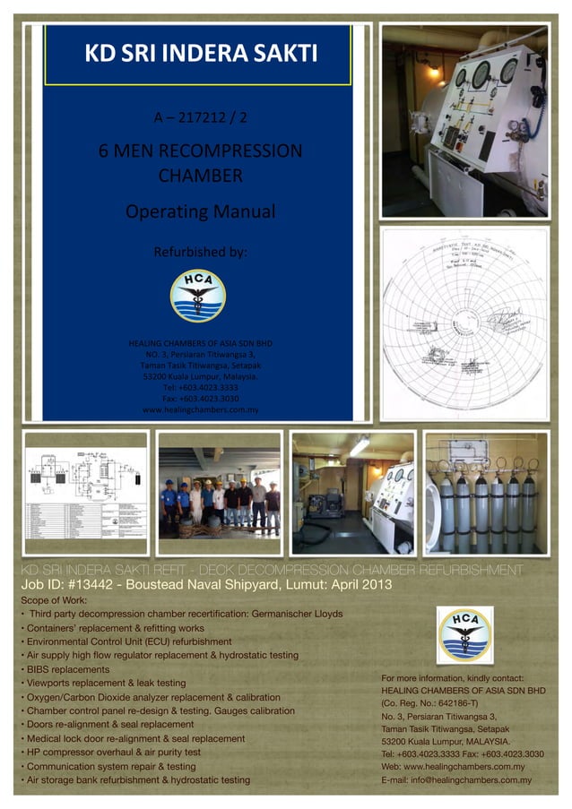 Portfolio 2 - KD Sri Indera Sakti small | PDF | Scuba Diving | Extreme Sports