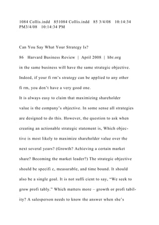 82 Harvard Business Review April 2008 hbr.orgCAN | DOCX