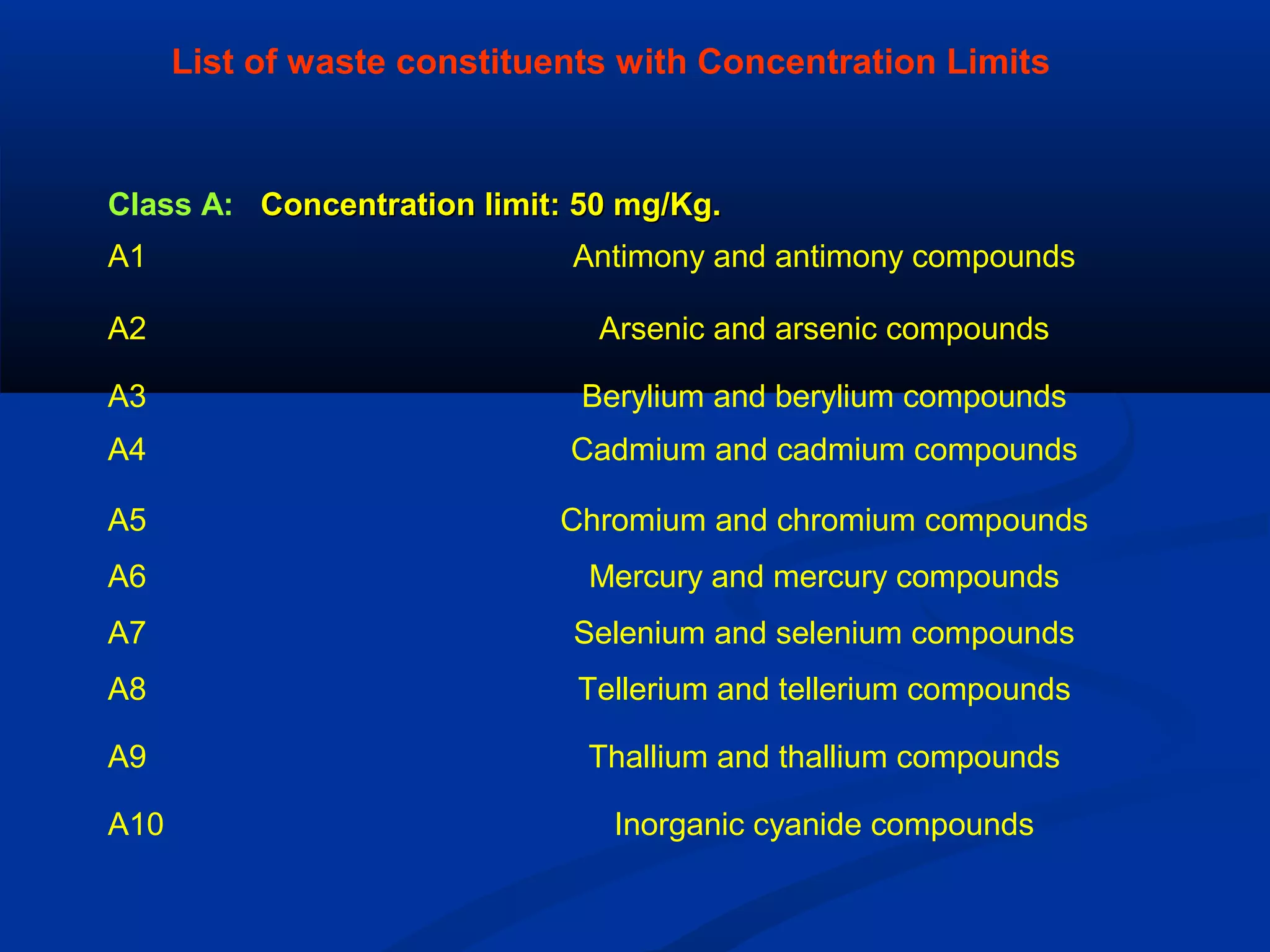 82 hazardous waste management | PPT