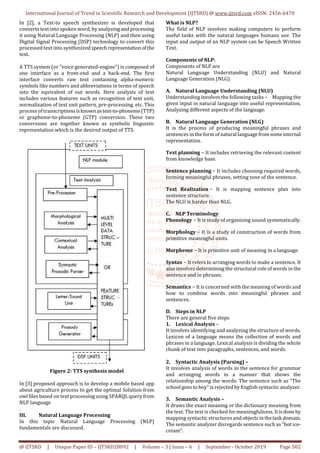 Natural Language Processing Theory, Applications and Difficulties | PDF