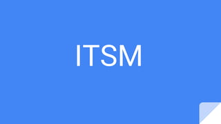 ITSM Stands for | PPT