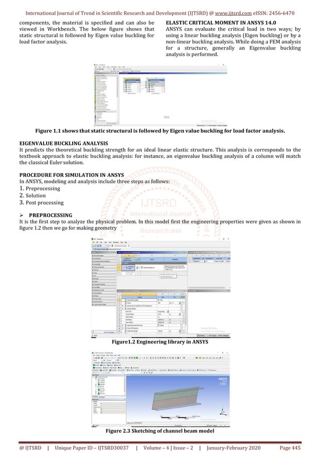 Simulation Analysis in Lateral Torsional Buckling of Channel Section by ...