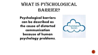 (82)socio psychological barriers ppt ah authors | PPT