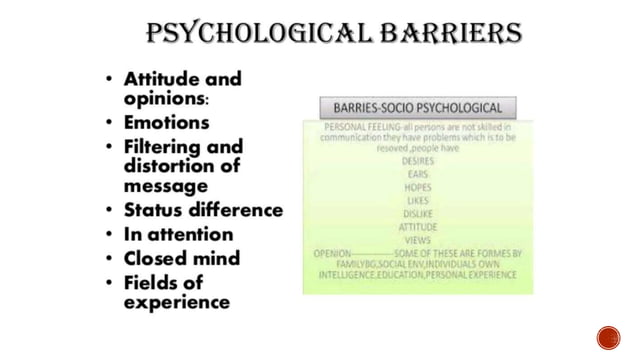 (82)socio psychological barriers ppt ah authors | PPT | Free Download