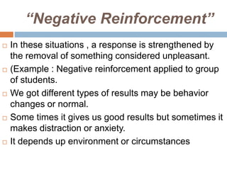 Learning Theories of Operant Conditioning | PPTX