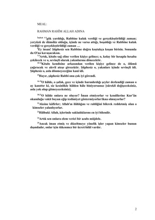 83. inşikak suresi | PDF