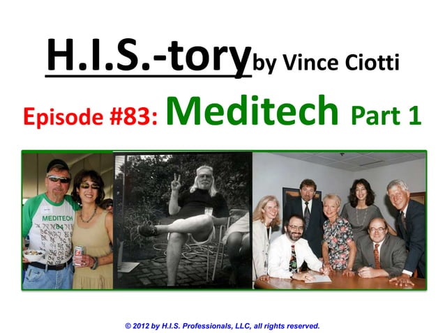 83. meditech part 1 | PPTX