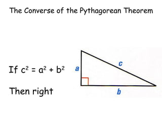 8 3 Pythag Converse | PPT