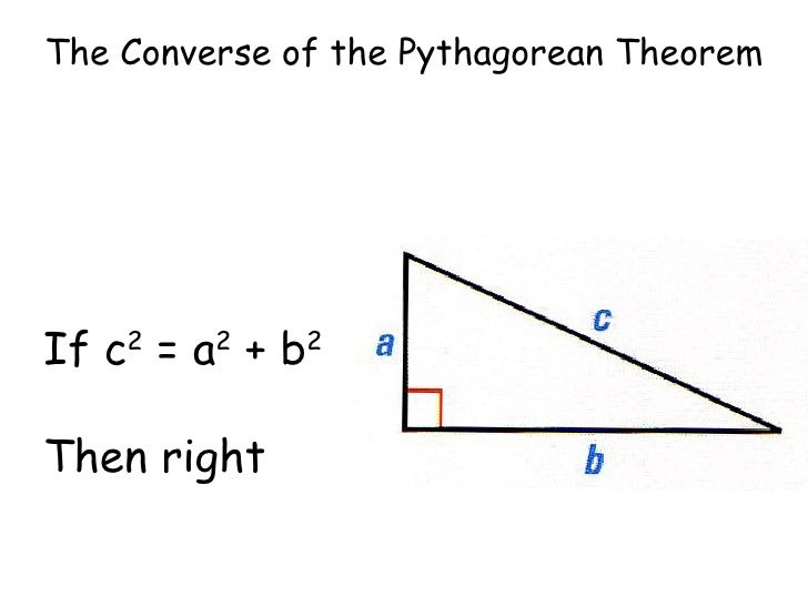 8 3 Pythag Converse