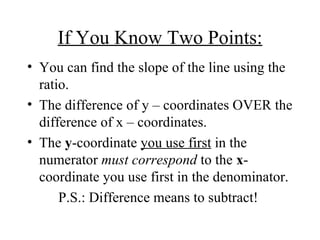8.3 Slope And Y Intercept | PPT