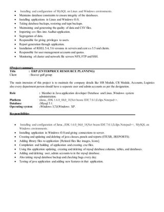 Sunkari_Madhu.doc | Databases | Computer Software and Applications