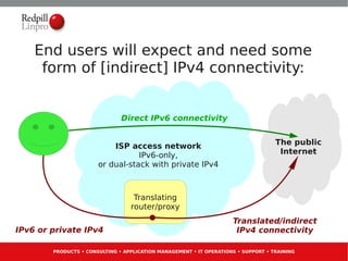 Life Without IPv4: Tore Anderson, IPv6 guru, Redpill Linpro | PPT