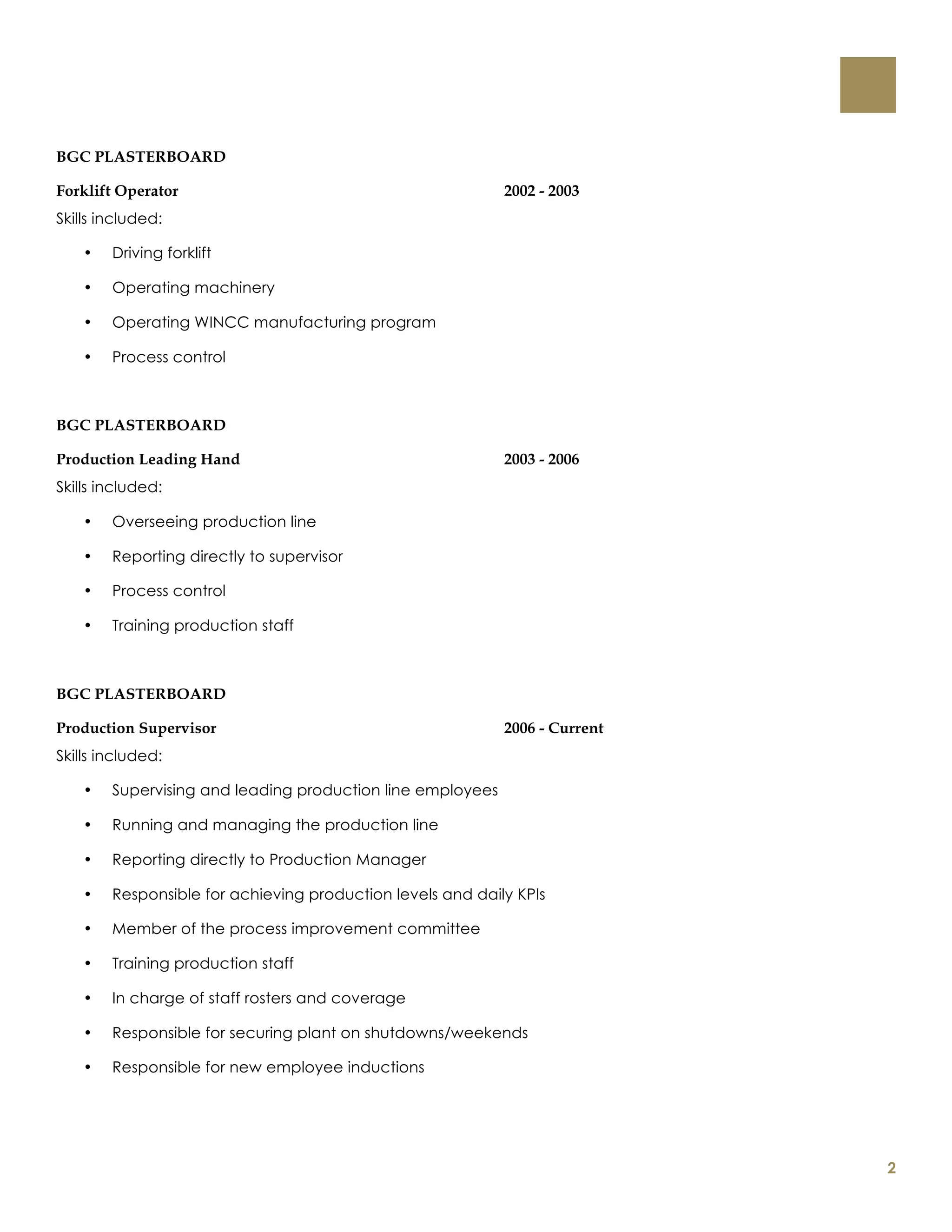 Christopher Howat Resume | PDF