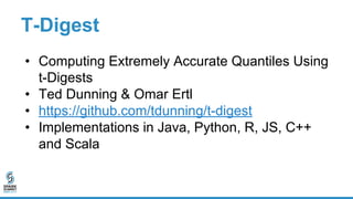 Sketching Data with T-Digest In Apache Spark: Spark Summit East talk by Erik Erlandson | PDF