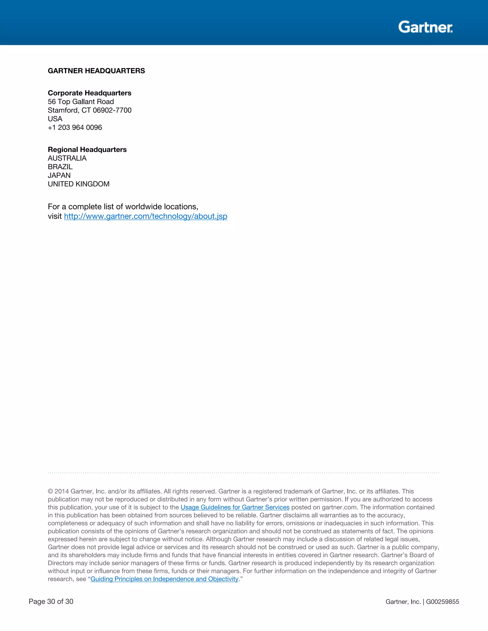 Gartner Magic Quadrant for Secure Email Gateways 2014 | PDF
