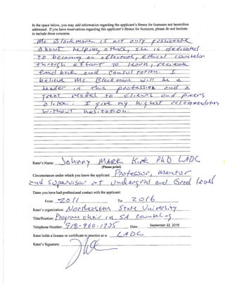 Dr. Kirk's LPC rec. letter | PDF