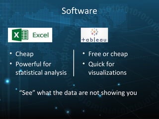 Data Exploration & Visualization in Excel & Tableau - No Videos | PPT