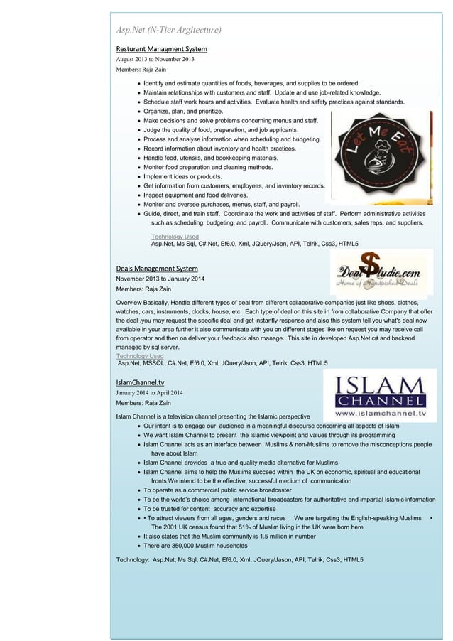 Zain-Updated-cv | PDF