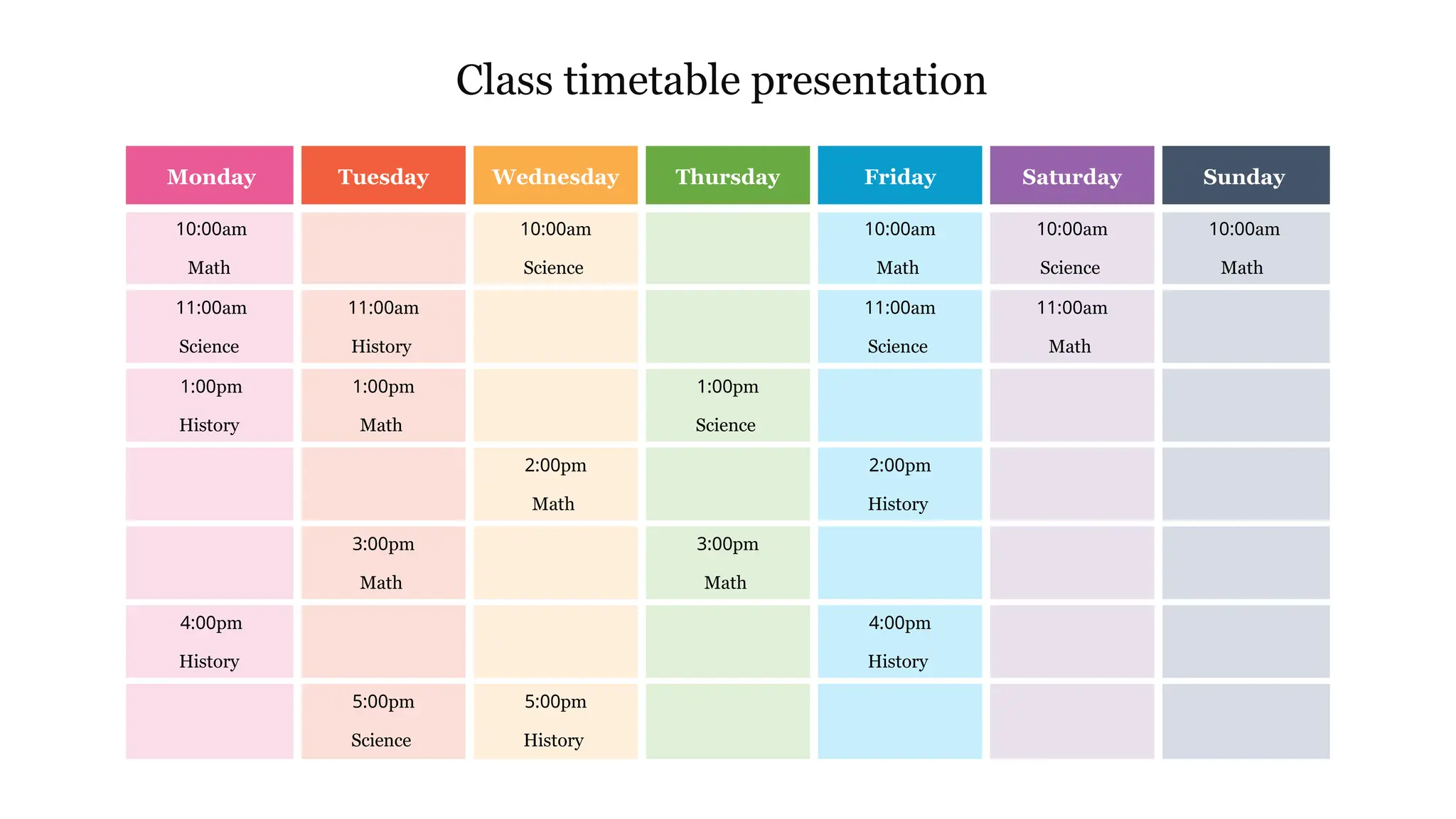 83140-Class timetable presentation .pptx