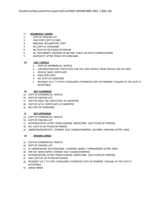 1... Checklist of documents for DO and NOC GPKIMP 0001-2015-2016 | DOCX