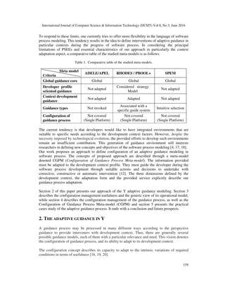ADAPTIVE CONFIGURATION META-MODEL OF A GUIDANCE PROCESS | PDF | Web Development | Internet