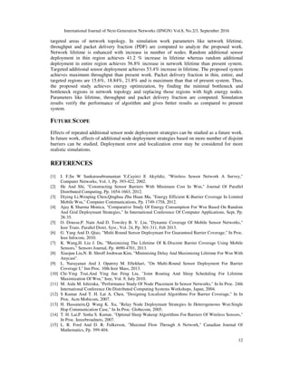 Bottleneck Detection Algorithm to Enhance Lifetime of WSN | PDF