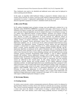 Bottleneck Detection Algorithm to Enhance Lifetime of WSN | PDF