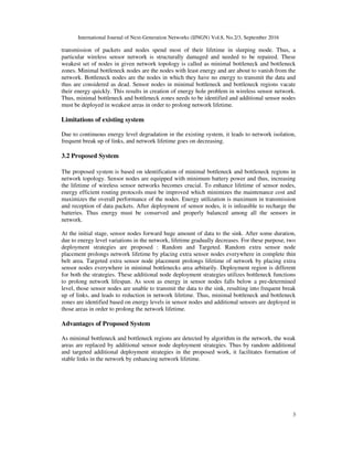 Bottleneck Detection Algorithm to Enhance Lifetime of WSN | PDF