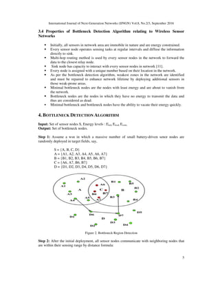 Bottleneck Detection Algorithm to Enhance Lifetime of WSN | PDF