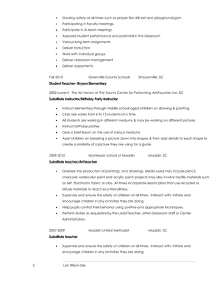 Lori-Resume_2016 | PDF