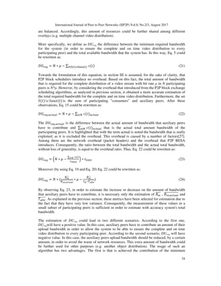 QOS - LIQUIDSTREAM: SCALABLE MONITORING AND BANDWIDTH CONTROL IN PEER TO PEER (P2P) LIVE ...