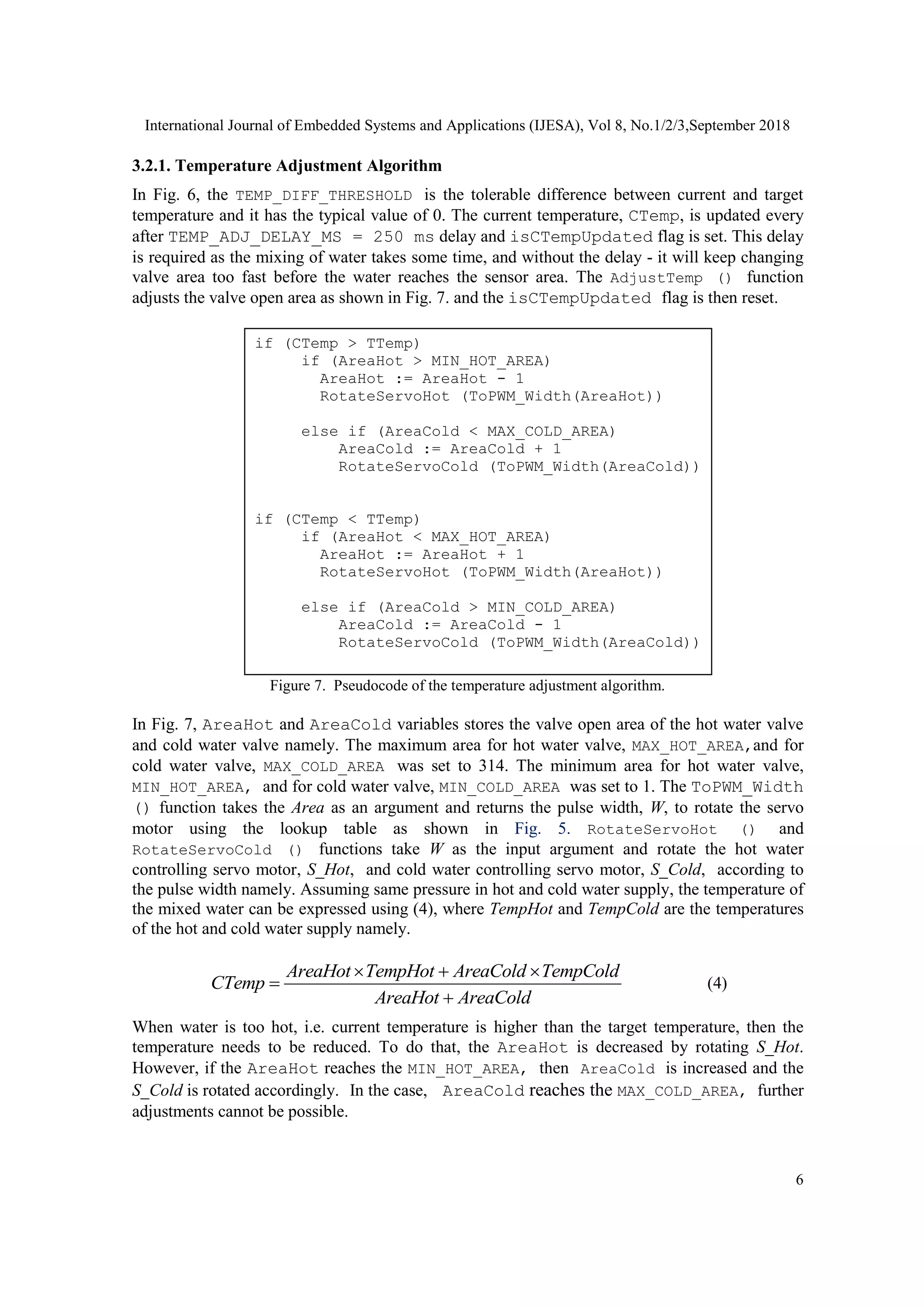 DESIGN OF AN AUTONOMOUS SMART SHOWER WITH SENSORS AND ACTUATORS | PDF