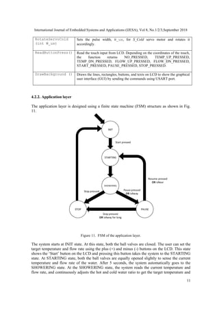 DESIGN OF AN AUTONOMOUS SMART SHOWER WITH SENSORS AND ACTUATORS | PDF
