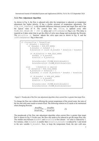 DESIGN OF AN AUTONOMOUS SMART SHOWER WITH SENSORS AND ACTUATORS | PDF
