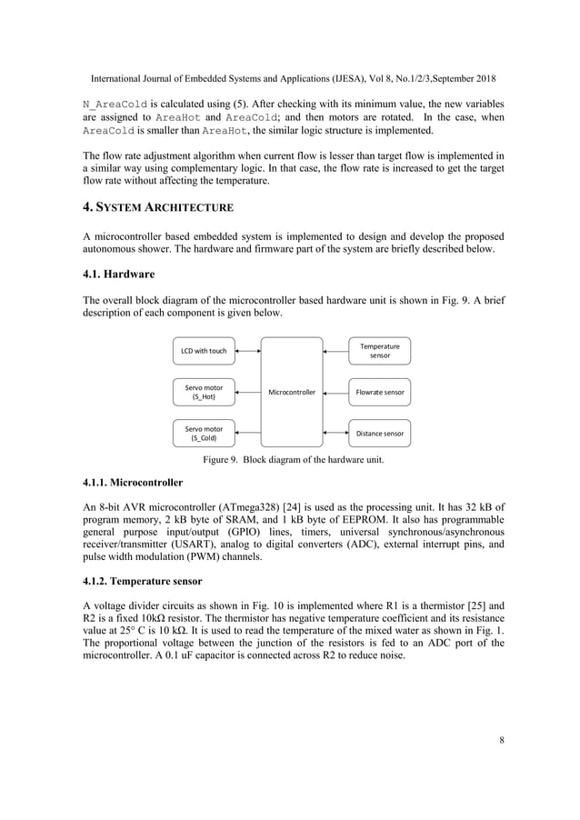 DESIGN OF AN AUTONOMOUS SMART SHOWER WITH SENSORS AND ACTUATORS | PDF ...