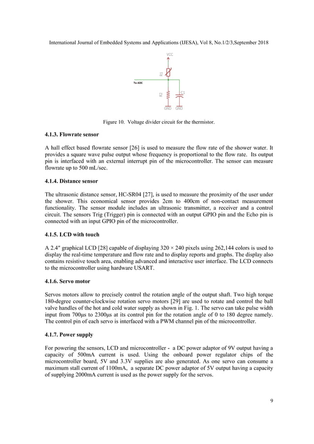 DESIGN OF AN AUTONOMOUS SMART SHOWER WITH SENSORS AND ACTUATORS | PDF ...