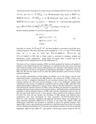 AN ALGORITHM FOR SOLVING LINEAR OPTIMIZATION PROBLEMS SUBJECTED TO THE INTERSECTION OF TWO FUZZY ...