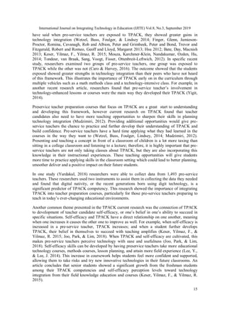 TPACK + MATHEMATICS: A REVIEW OF CURRENT TPACK LITERATURE | PDF