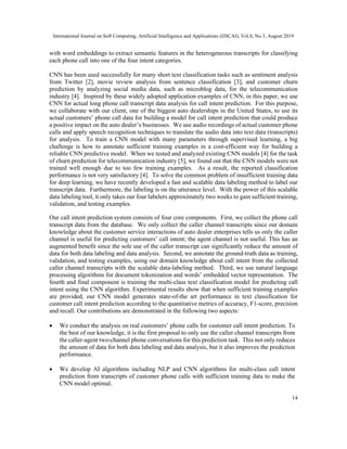 PREDICTING CUSTOMER CALL INTENT FOR THE AUTO DEALERSHIP INDUSTRY FROM ...