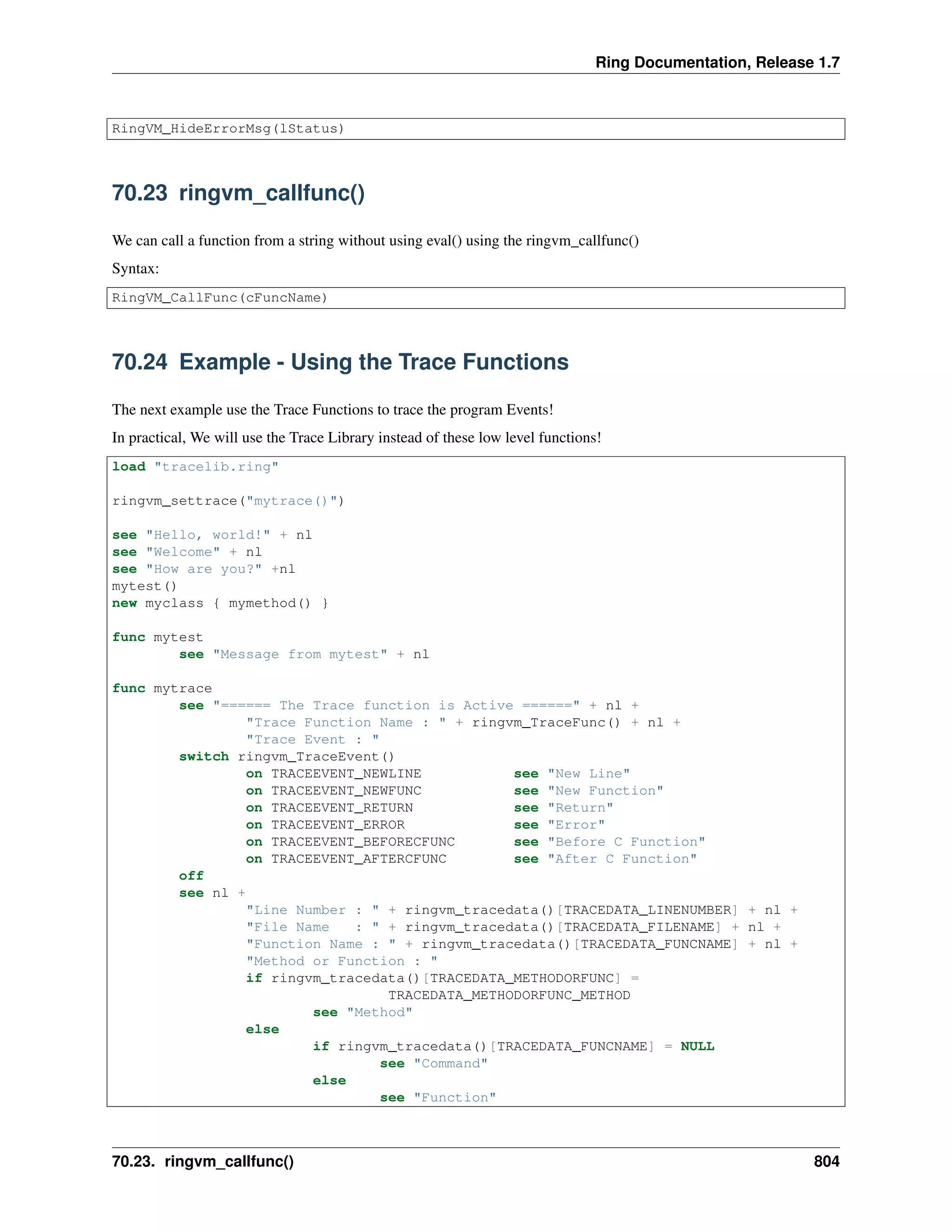 The Ring programming language version 1.7 book - Part 84 of 196 | PDF