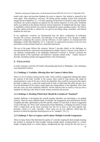 CATWALKGRADER: A CATWALK ANALYSIS AND CORRECTION SYSTEM USING MACHINE ...