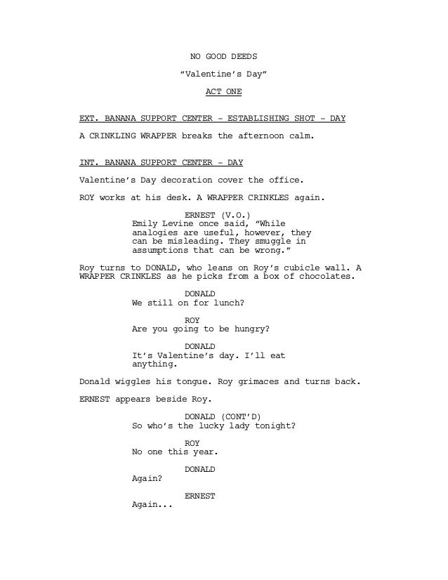 Matthew Brunhofer - Spec Web Series Script