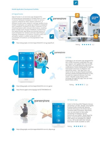 Mobile App Dev Portfolio | PDF