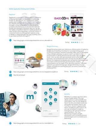 Mobile App Dev Portfolio | PDF