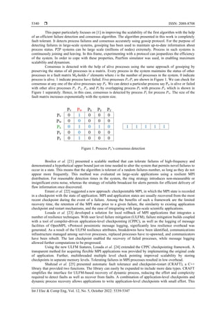 Efficient failure detection and consensus at extreme-scale systems | PDF