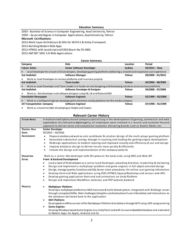 Resume for Ladan Jamali | PDF