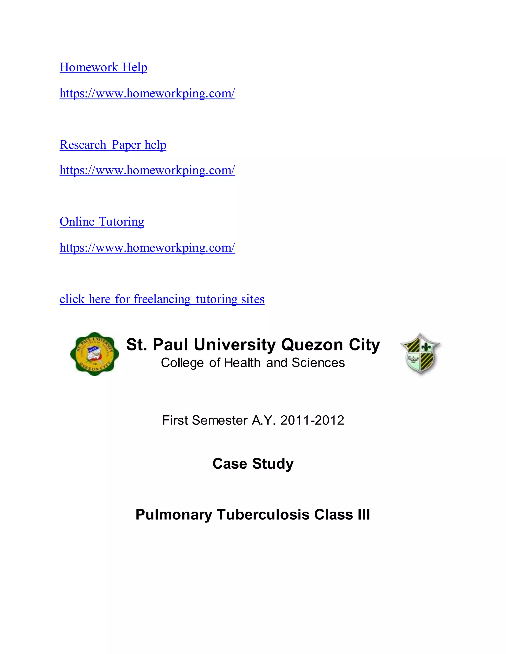 83286614 case-study-ptb-class iii | DOCX